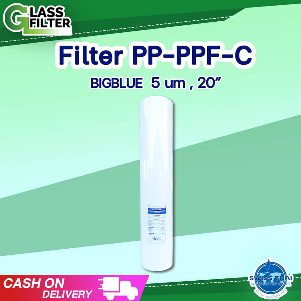 Filter PP PPF-C, 5 um, 20", bigblue - Additional spare parts