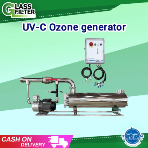 UV-C Ozone generator 480W 6 lamps - AFM® Glass Media